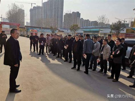 菏泽市高新区党群工作部到丹阳街道参观基层党建工作社区