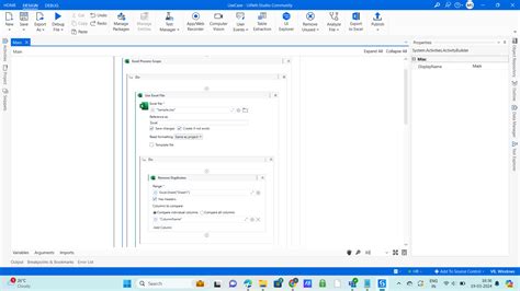 Delete Duplicate Rows From A Single Column And Overwrite That Excel File Activities UiPath