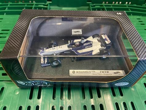 Hot Wheels 1 43 1 Model Race Car Williams Bmw FW 23 J P Montoya