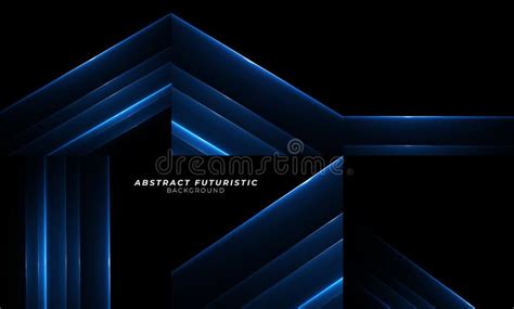 Abstract Vector Geometric Technology Background With Simple Geometrical