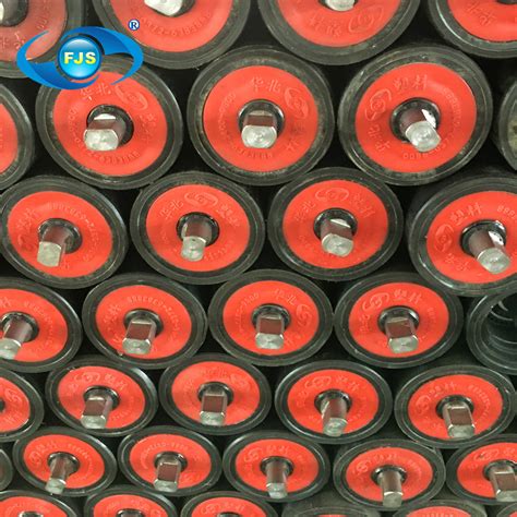 Coal Mining Idler Roller Conveyor Dia 165mm Tube Roller And Belt HDPE