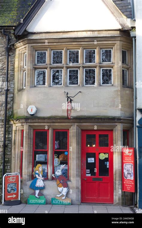 The Alice shop Oxford Stock Photo - Alamy