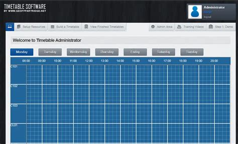 Free Academic Timetable Software