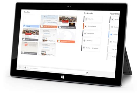 Firefox na tablety z Windows coraz bliżej Wypróbuj go w wersji Aurora Tablety pl