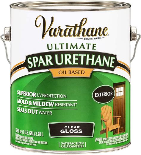 Rust Oleum 9232 Varathane Gallon Gloss Exterior Spar Urethane