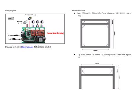 Cnc3ds Huong Dan Lap Rap May Cnc Mini 2418 Ppt