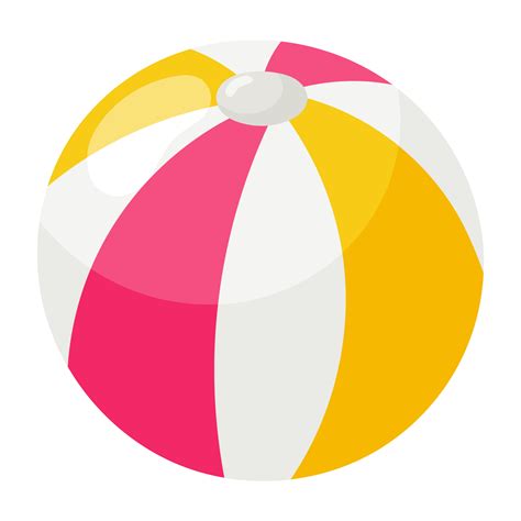 Beach Ball Icon 18974738 Png
