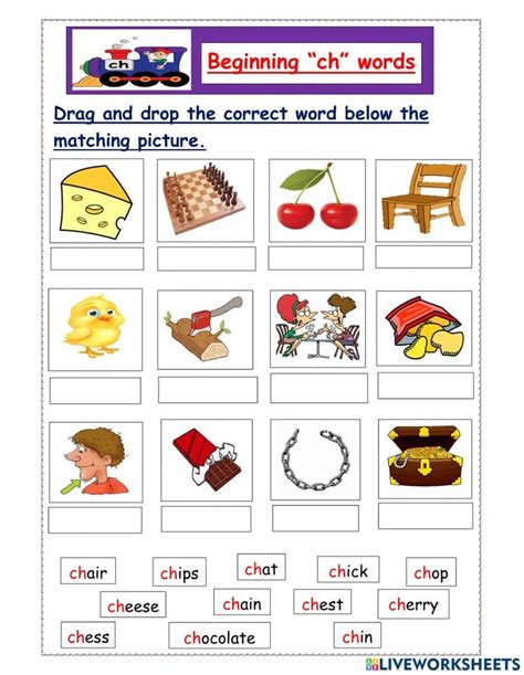 Digraph Ch Beginning Sound Worksheet Beginning Sounds Worksheets Digraph Ch Words