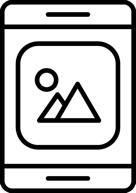 Mobile App Line Icon 43258148 Vector Art At Vecteezy