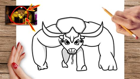 HOW TO DRAW Doom Doom From Garten Of Banban 4 Amandadrawings Coloring Pages Drawings