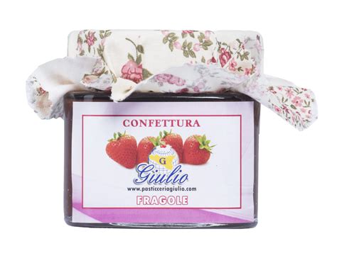 Confettura Di Fragole Pasticceria Giulio