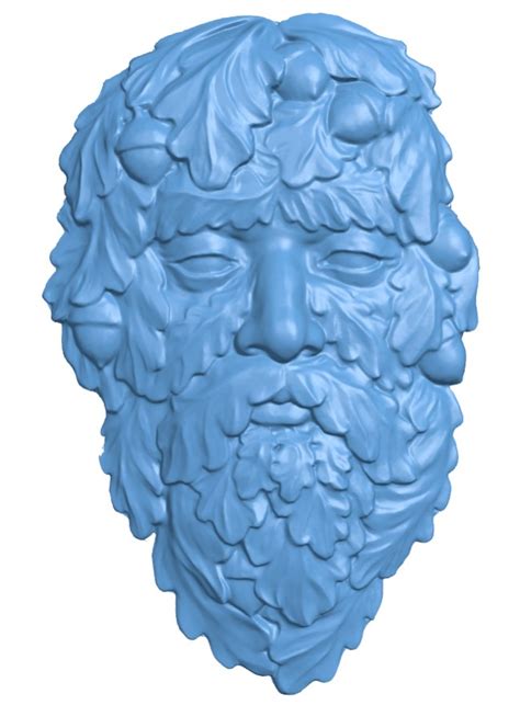 A Chestnut Tree Face 3d Model Vector Files