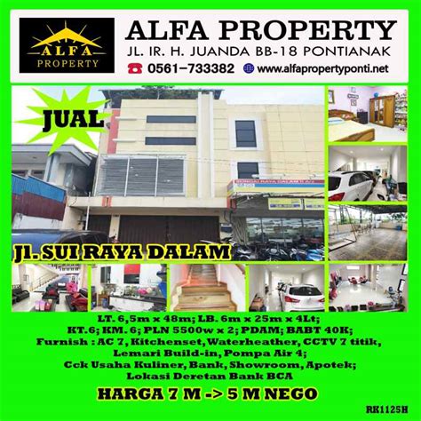 Alfa Property Ruko Sungai Raya Dalam Kota Pontianak