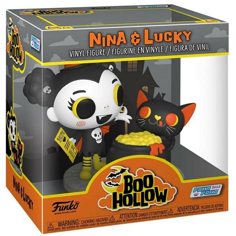 Funko Pop Paka Paka 豪華版 Boo Hollow 萬聖節 Ninaand朋友們 Lucky 公仔 代理版 蝦皮購物