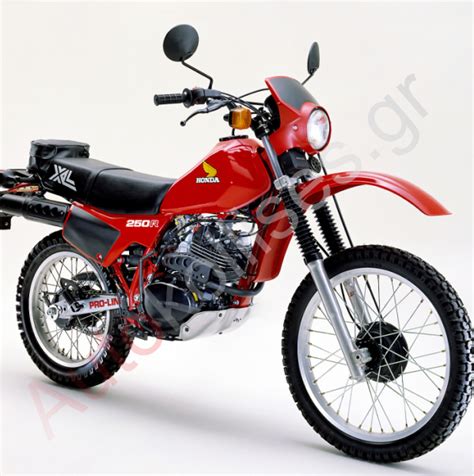 Αυτοκόλλητα μοτοσυκλετών HONDA XL 250R 1984 Αυtokollises gr