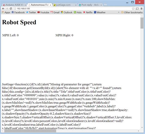 How To Add Js And Css Files In A Arduino SD Card Hosted Website Page Interfacing W