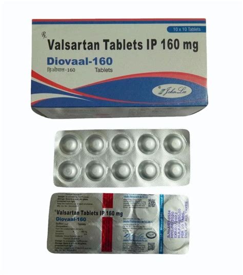 Valsartan Tablets 40 Mg 80 Mg 160 Mg At ₹ 300strip Pharmaceutical