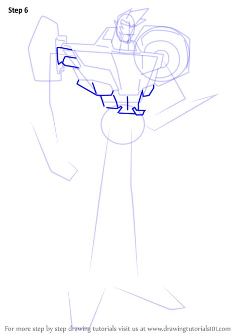 How To Draw Sideswipe From Transformers Transformers Step By Step