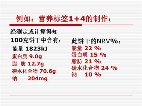 食品营养评价 及营养标签 ppt download