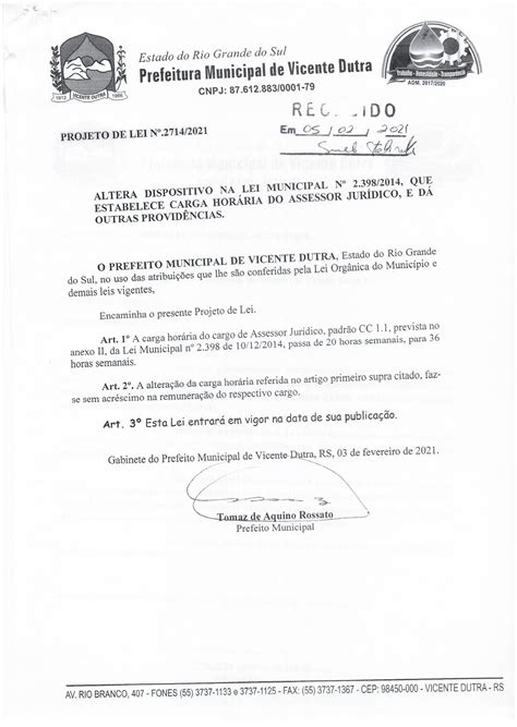 Câmara Municipal De Vereadores De Vicente Dutra Home Facebook