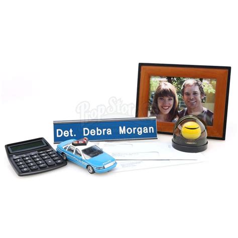 Debra Morgans Jennifer Carpenter Desk Items Dexter 2006 2013