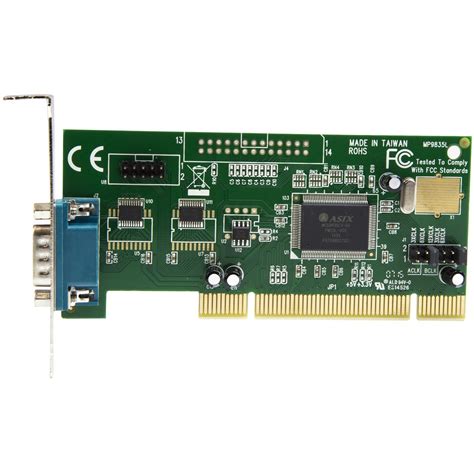 Startech Com 2 Port Pci Low Profile Rs232 Serial Adapter Card With 16550 Uartlow Profile 2 Port