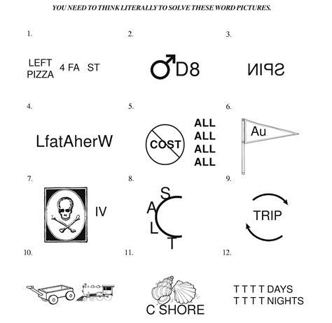 Assortment Of Hilarious Rebus Puzzles R Rebus