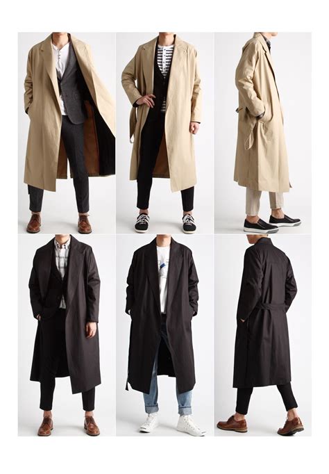 오버사이즈 벨티드 롱코트오버핏 Coat29 존클락 30대 남자옷쇼핑몰 깔끔한 캐쥬얼 데일리룩 추천코디 Look