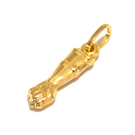 Pingente Figa Figuinha Em Ouro 18k 15mm Berloque Agaprime JÓias