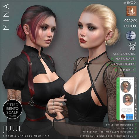 Second Life Marketplace Mina Juul All Colors Add To Unpack