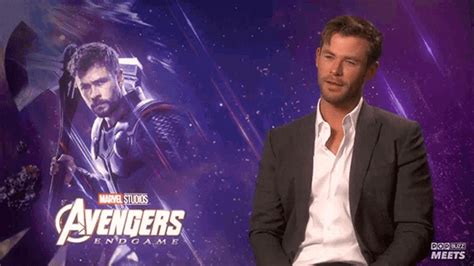 Chris Hemsworth Laughing 