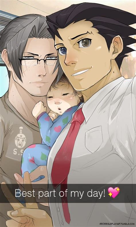 Ace Attorney Wrightworth Narumitsu Ace Fan Art Phoenix Wright
