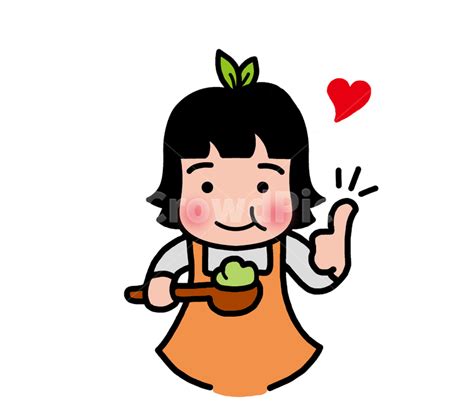 만화 캐릭터 요리 여자캐릭터 그림 사진이미지일러스트캘리그라피 Mininoter작가