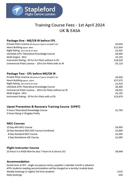 Sfc Commercial Pilot Brochure Pdf Aeronautics Professional Titles