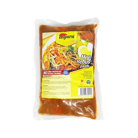 Asyura Mee Rebus Paste Toko Warisan Halal Frozen Food And Muslim