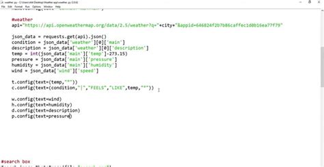 Barre Venkatesh On Linkedin Codesonbytes Python Project Task2 Weatherapi