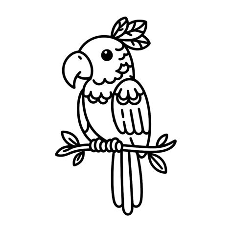 앵무새 색칠 공부 Kr에서 무료 색칠 공부