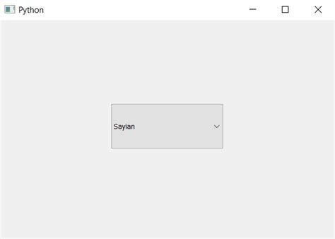 Pyqt5 在 On 状态下将皮肤设置为不可编辑的组合框 码农参考