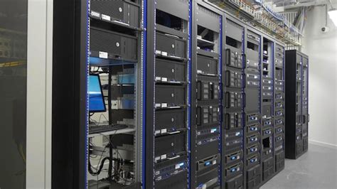 Premium Photo Many Powerful Servers Running In The Data Center Server