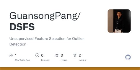 Github Guansongpang Dsfs Unsupervised Feature Selection For Outlier Detection