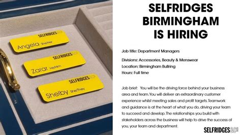 Ciara Sweeney On Linkedin Team Opportunities Retail Selfridgesspirit