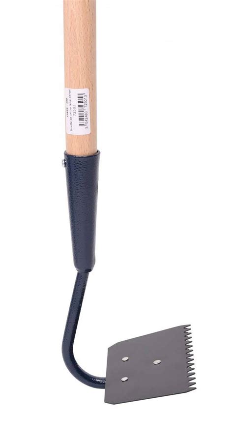 Binette Lame Dentelée Et Manche En Bois 14 Cm