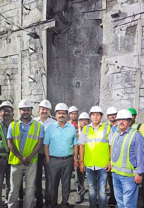 Site Visit With Our Head Of The Project And Cgm Sir And Other Respected Dignitaries Of Vphep