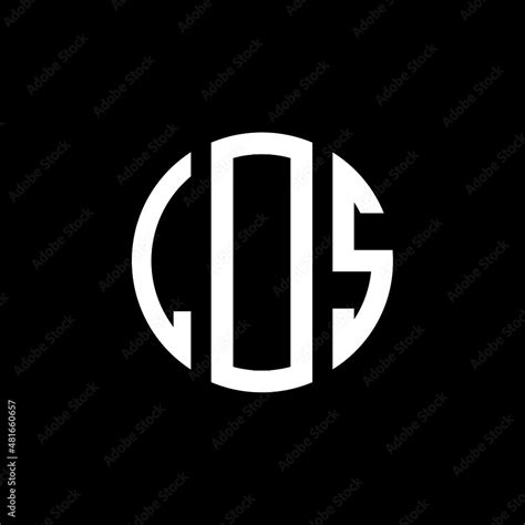 Lds Letter Logo Design Lds Modern Letter Logo With Black Background