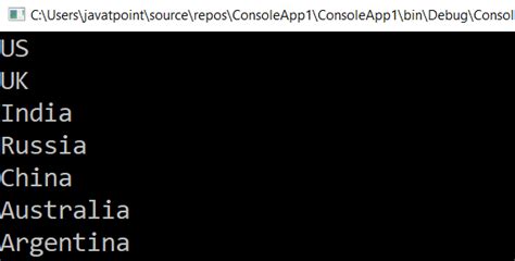 LINQ ToList Method Tpoint Tech