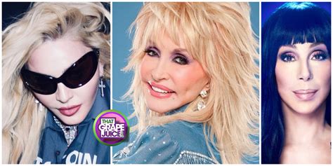 Hot 100 Thanks To Beyonces Tyrant Dolly Parton Joins Madonna And Cher As The Only Female Acts