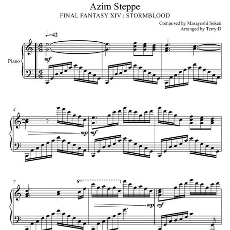 Final Fantasy XIV Piano Collection Vol By Terry D ALLINONE SHEETMUSIC Terry D Music