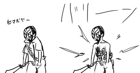 バイオハザード6 親子落書き詰め 74のマンガ ジェイク・ミューラー 言い出しっぺの法則 何も企んでなかった。ww