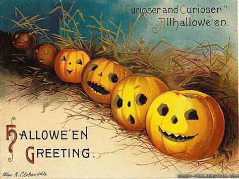 Vintage Halloween Desktop Wallpapers Wallpaper Cave