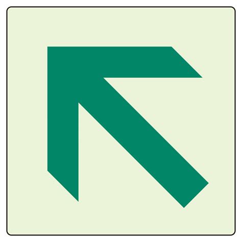 矢印ステッカー 86240 蓄光ななめ ミドリ安全公式通販